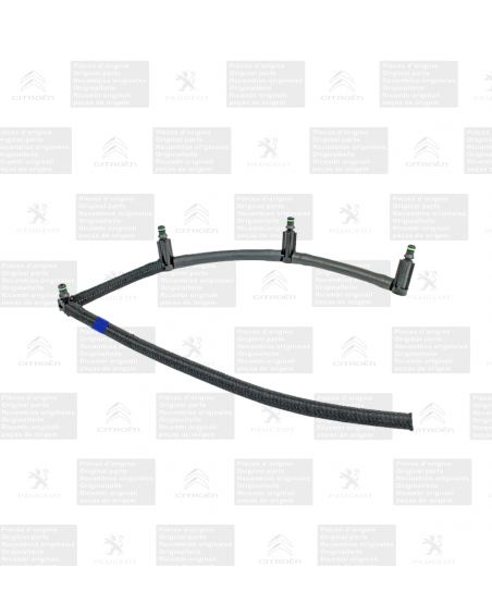 Tuyau carburant, rampe retour injecteur, OE : 1574R2 - PSA ...