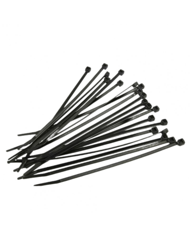 Rilsan, Noir, 100 x 2,5 mm, 100 pcs - Restagraf | Mongrossisteauto.com