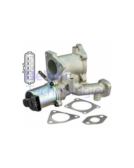 Vanne EGR DELPHI Ref : EG10460-12B1