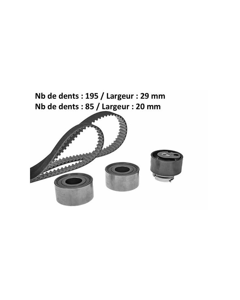 Kit de distribution MGA Ref : X615H2