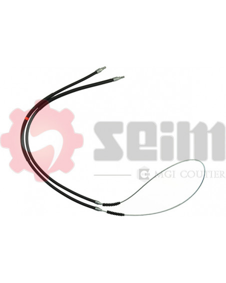 Tirette à câble, frein de stationnement SEIM Ref : 204294