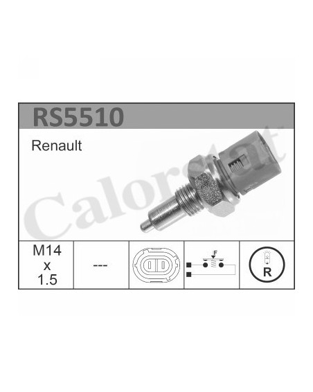 Contacteur, feu de recul CALORSTAT by Vernet Ref : RS5510 ...